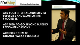 Simple ways to prepare for an FDA audit | PPTX