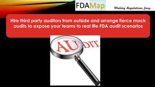 Simple ways to prepare for an FDA audit | PPTX