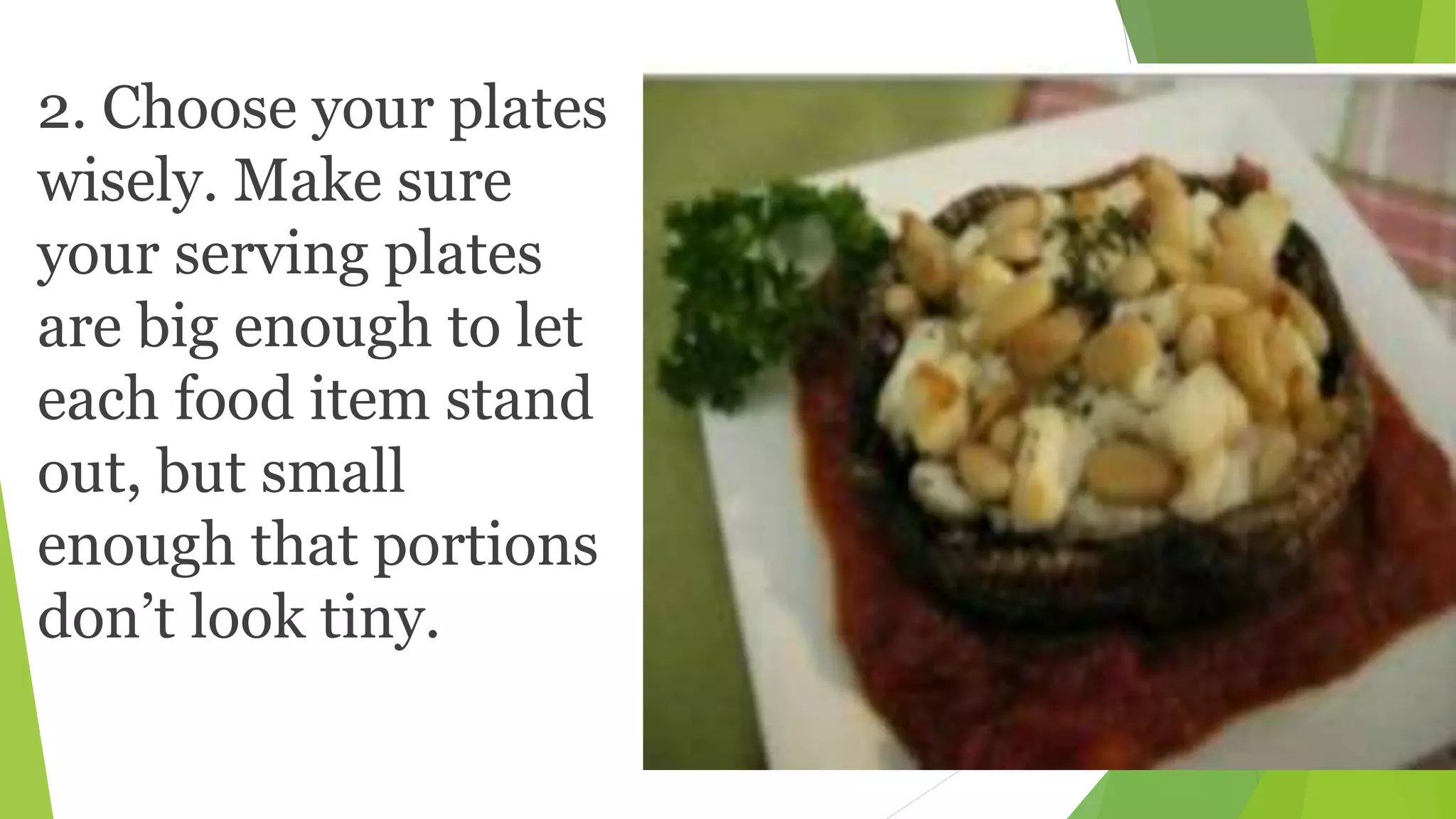 SIMPLE WAYS TO PRESENT FOOD LIKE A CHEF.pptx