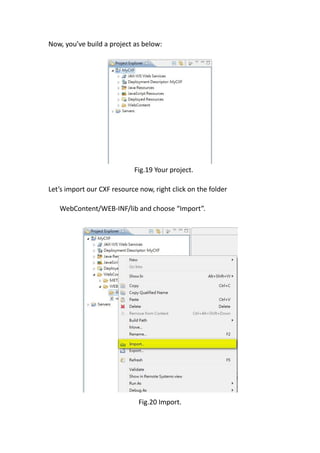 Building A Simple Web Service With CXF | PDF