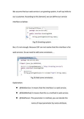 Building A Simple Web Service With CXF | PDF