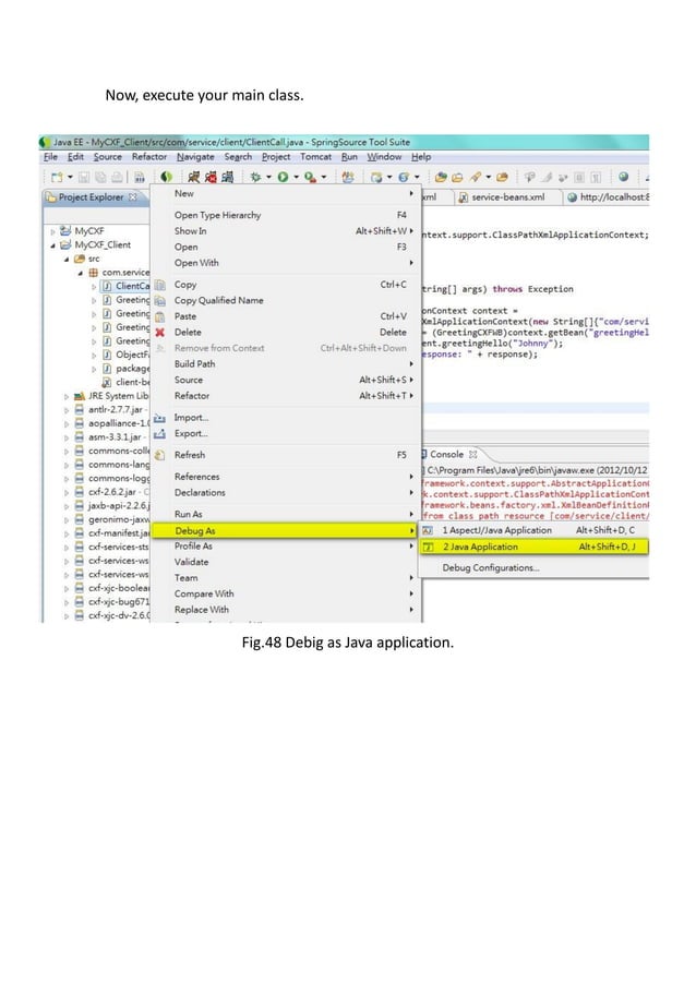 Building A Simple Web Service With CXF | PDF