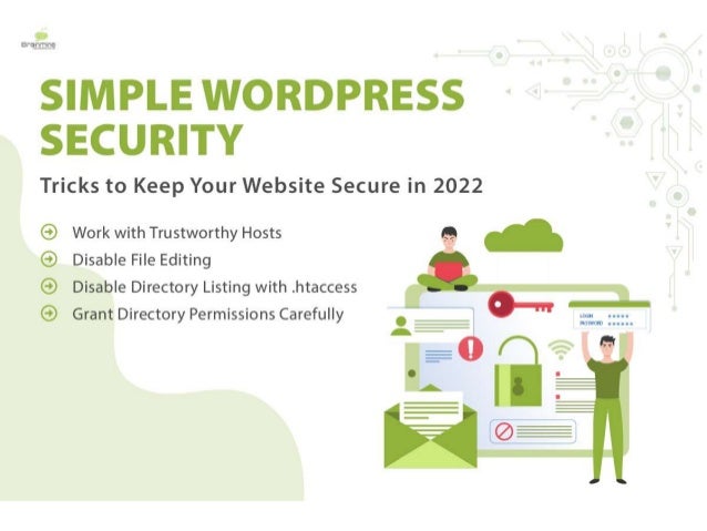 Simple word press security tricks to keep your website secure | PPT