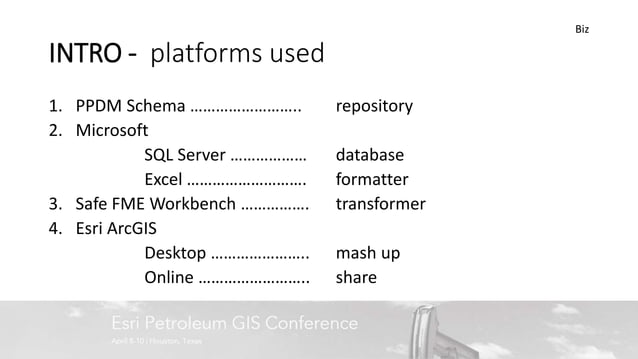 Simple workflow to populate PPDM tables from well files | PPTX