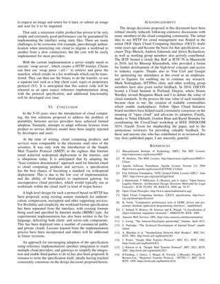 Simple Workload and Application Portability (SWAP) for Cloud Computing | PDF