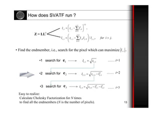 SIMPLEX VOLUME ANALYSIS BASED ON TRIANGULAR FACTORIZATION: A FRAMEWORK ...
