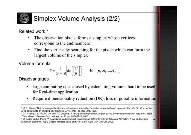 SIMPLEX VOLUME ANALYSIS BASED ON TRIANGULAR FACTORIZATION: A FRAMEWORK FOR HYPERSPECTRAL ...