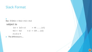 Simplex Algorithm | PPTX