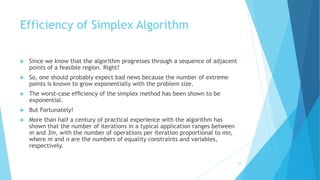 Simplex algorithm | PPT