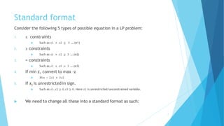 Simplex algorithm | PPT
