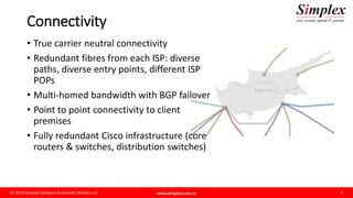 Simplex Data center and Cloud Services - March 2018 | PPT