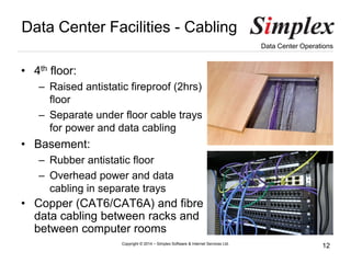 Simplex Cyprus Data Center Presentation | PDF | Cloud Computing | Internet