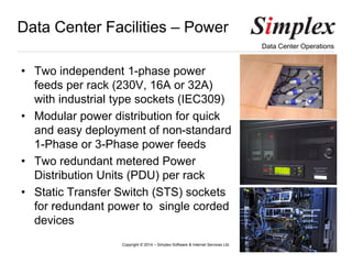 Simplex Cyprus Data Center Presentation | PDF | Cloud Computing | Internet