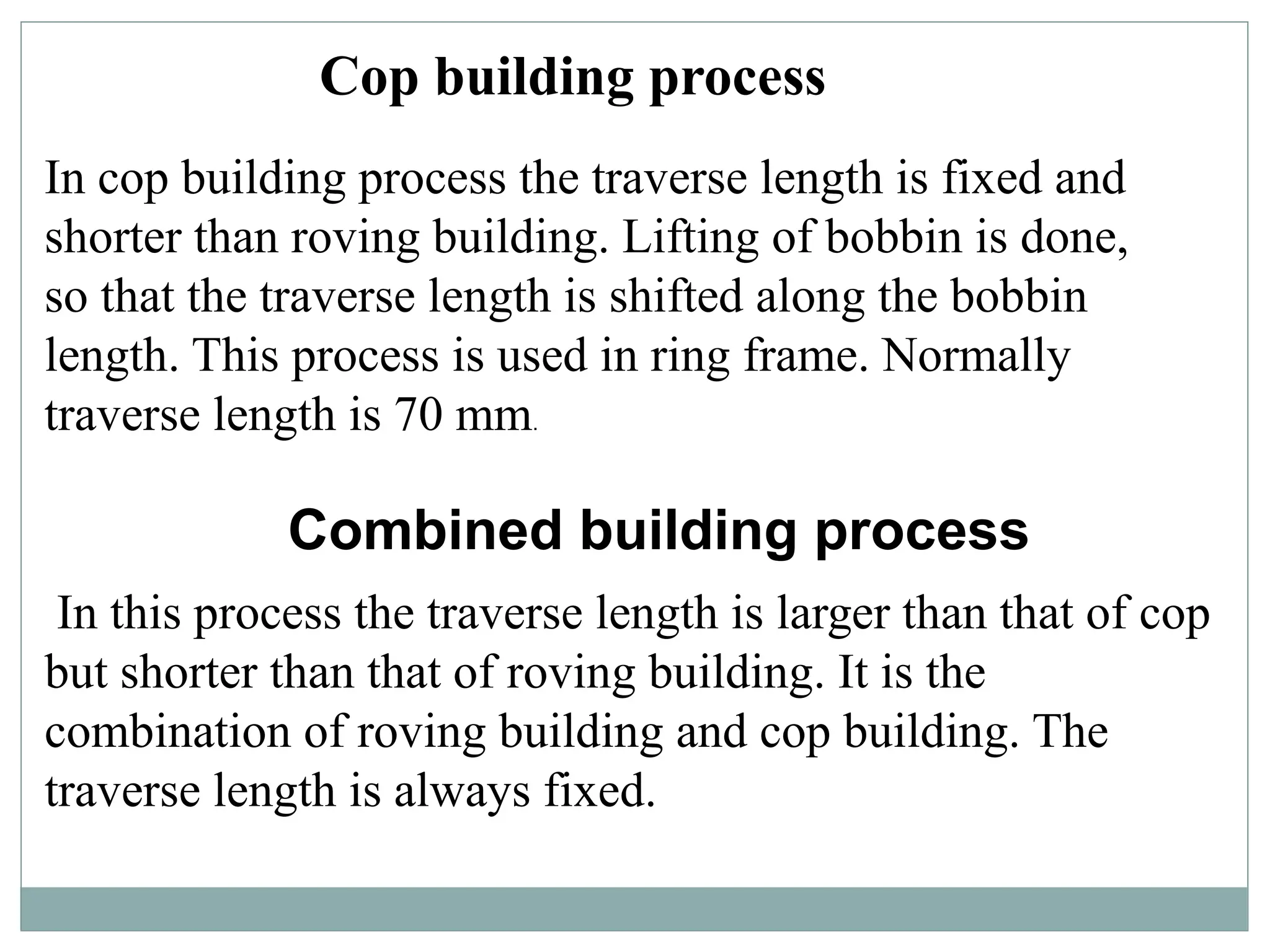 Simplex Frame/Speed Frame/Flyer Frame/Roving Frame.pptx