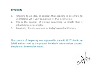 Simplexity | PPT