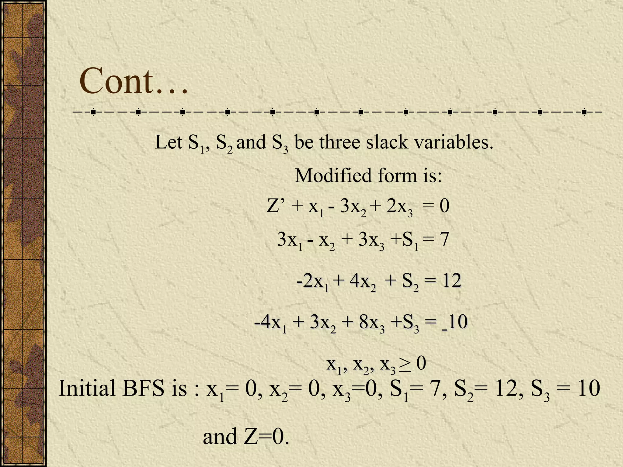 Simplex Method | PPT