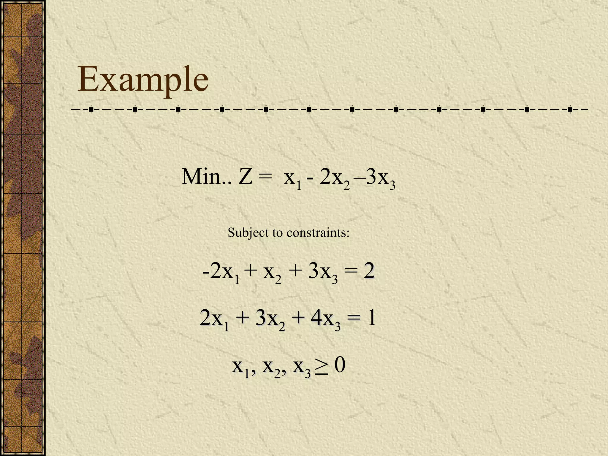 Simplex Method | PPT