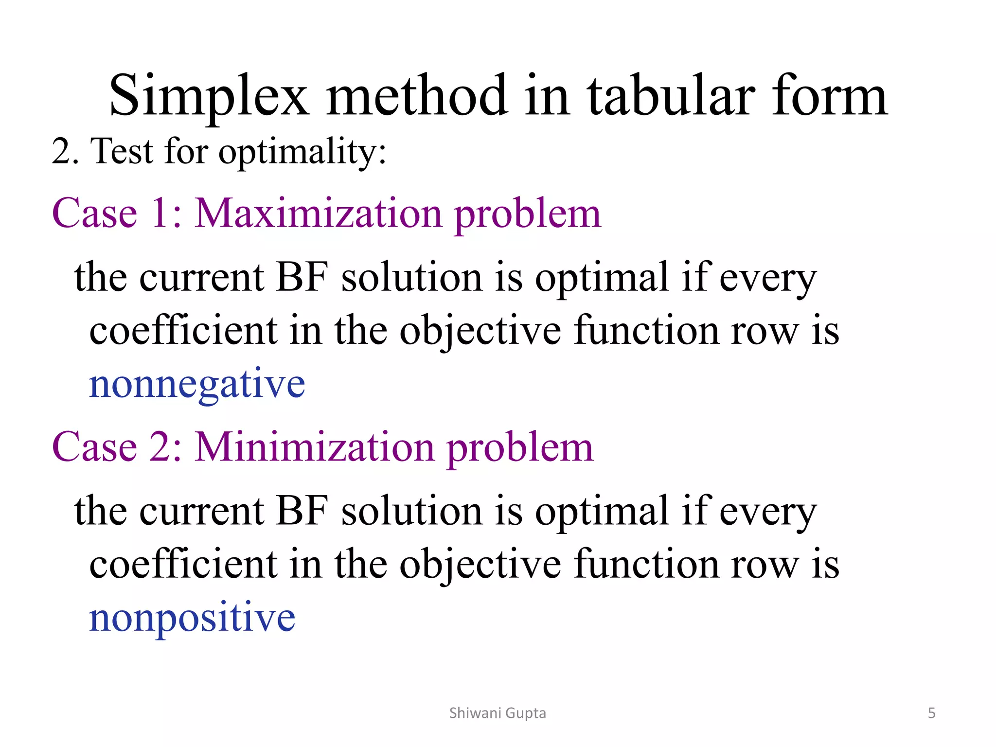 Simplex method | PDF