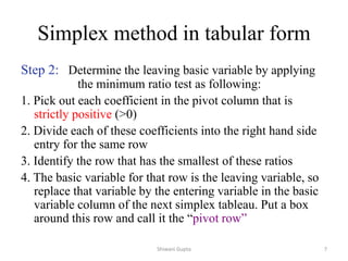 Simplex method | PDF