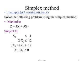 Simplex method | PDF