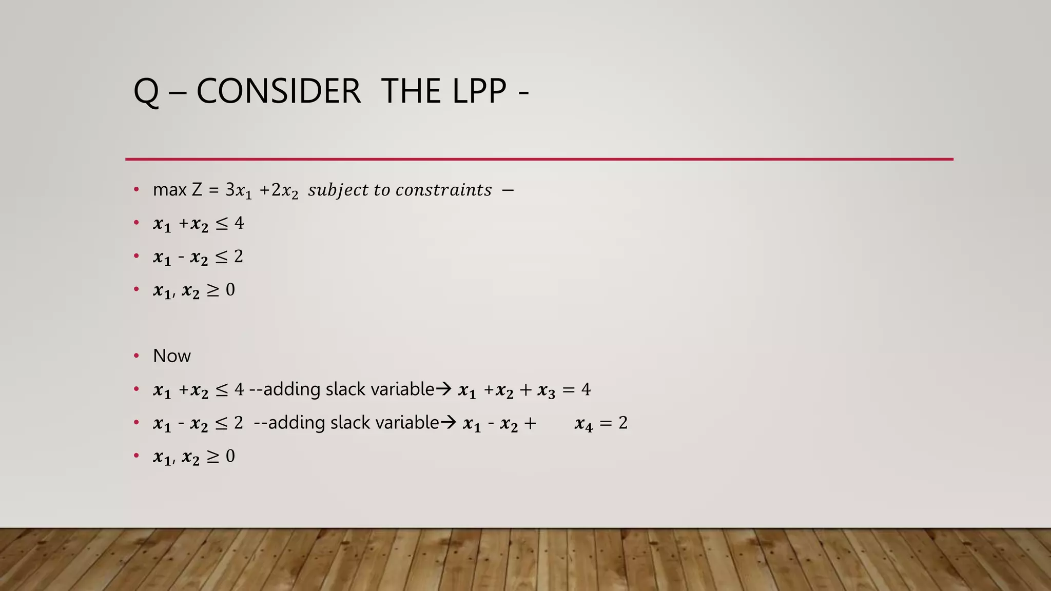 Simplex Method | PPT
