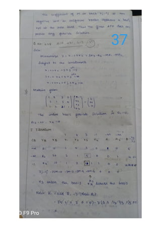 Simplex Method | PDF