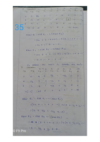 Simplex Method | PDF
