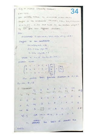 Simplex Method | PDF