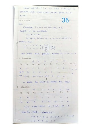 Simplex Method | PDF