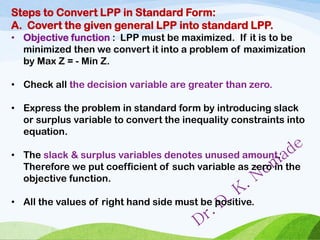 Simplex method | PPT