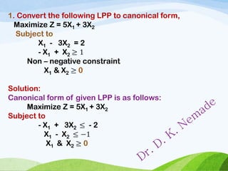Simplex method | PPT