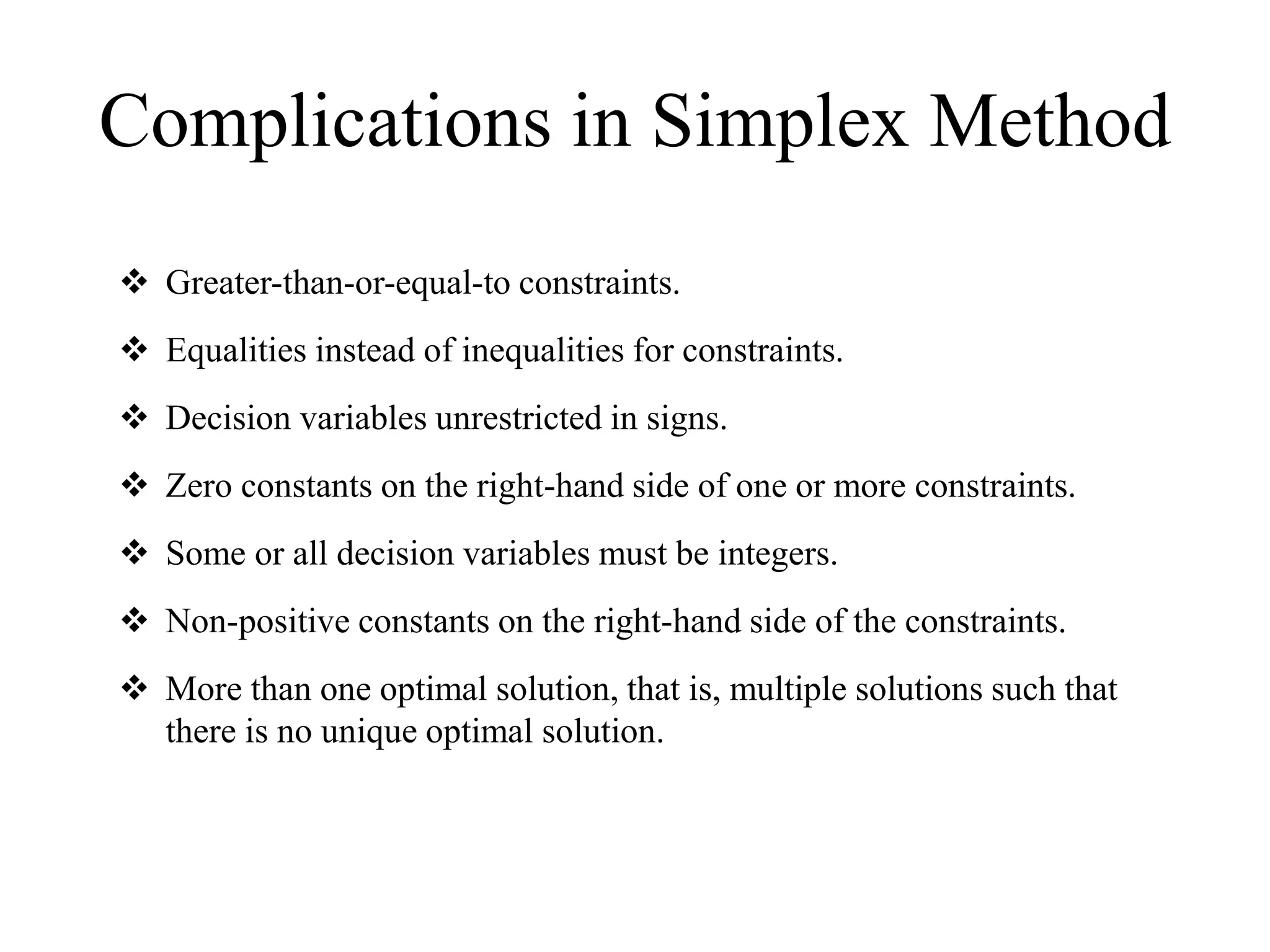 Simplex method concept, | PPTX | Computer Software and Applications ...