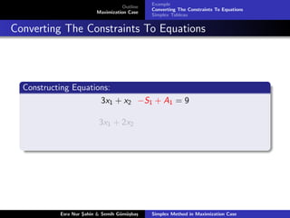 Simplex Method in Maximization Case | PDF | Programming Languages ...