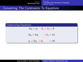 Simplex Method in Maximization Case | PDF | Programming Languages | Computing