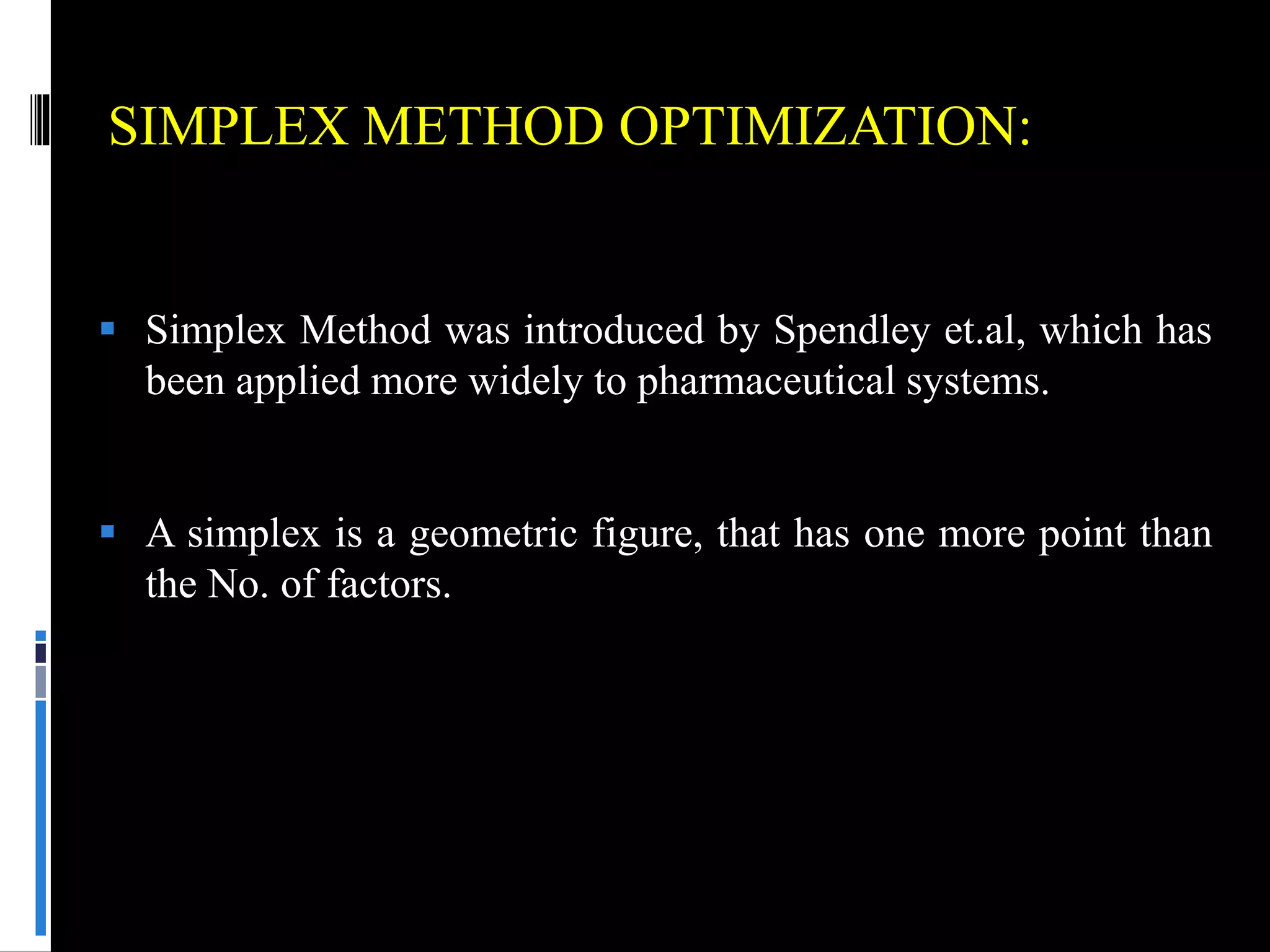Simplex method of optiization | PPTX