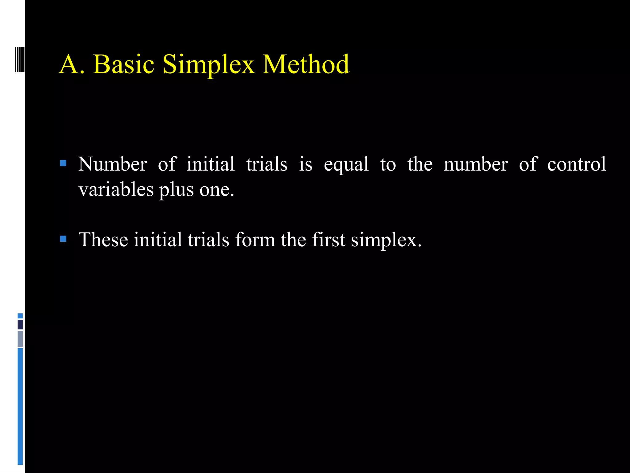 Simplex method of optiization | PPTX
