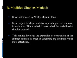 Simplex method of optiization | PPTX