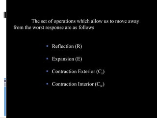 Simplex method of optiization | PPTX