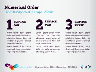 SimplexPowerpoint Template | PPT