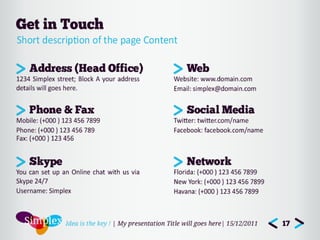 SimplexPowerpoint Template | PPT