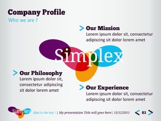SimplexPowerpoint Template | PPT