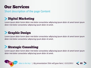 SimplexPowerpoint Template | PPT