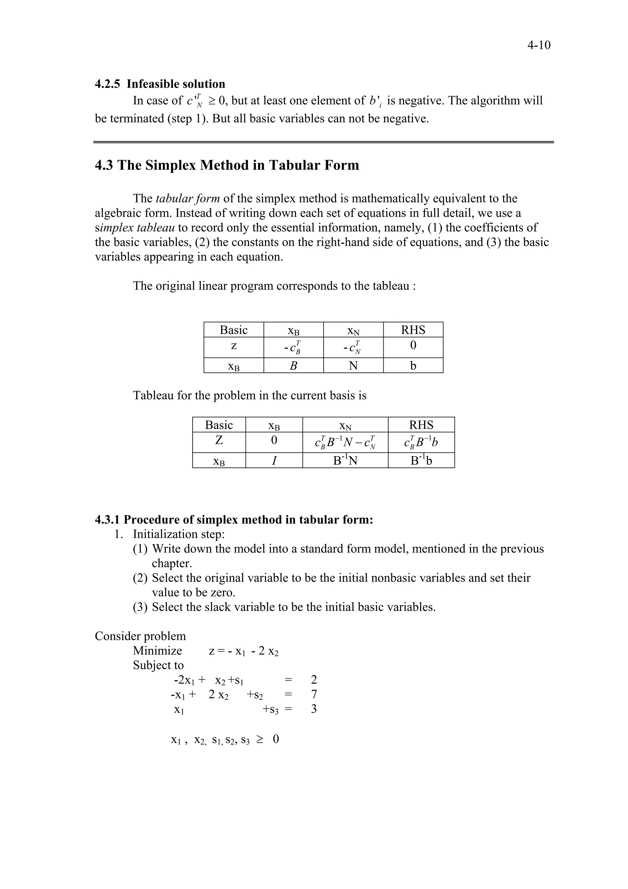 Simplextabular | PDF | Programming Languages | Computing