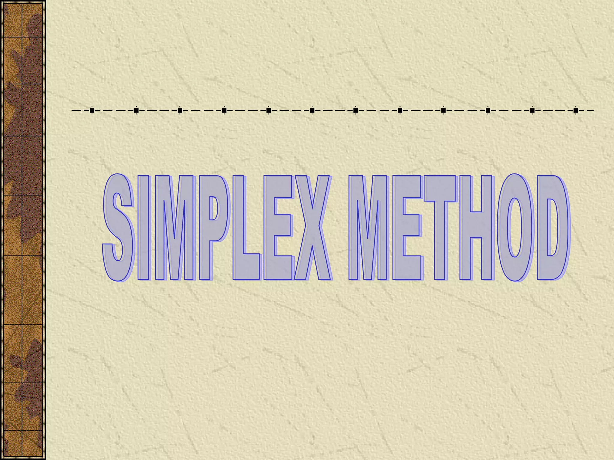 Simplex two phase | PPT