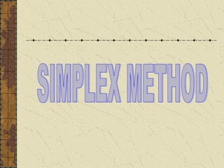 Simplex two phase | PPT