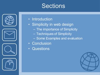 Simplicity in web design | PPT | Web Development | Internet