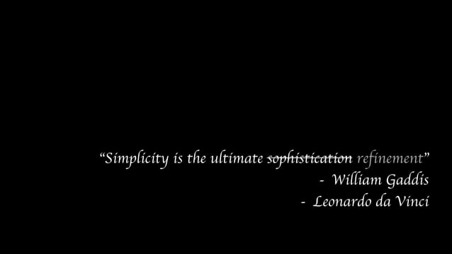 SIMPLICITY in Agile Software Development: SANITY | PPT