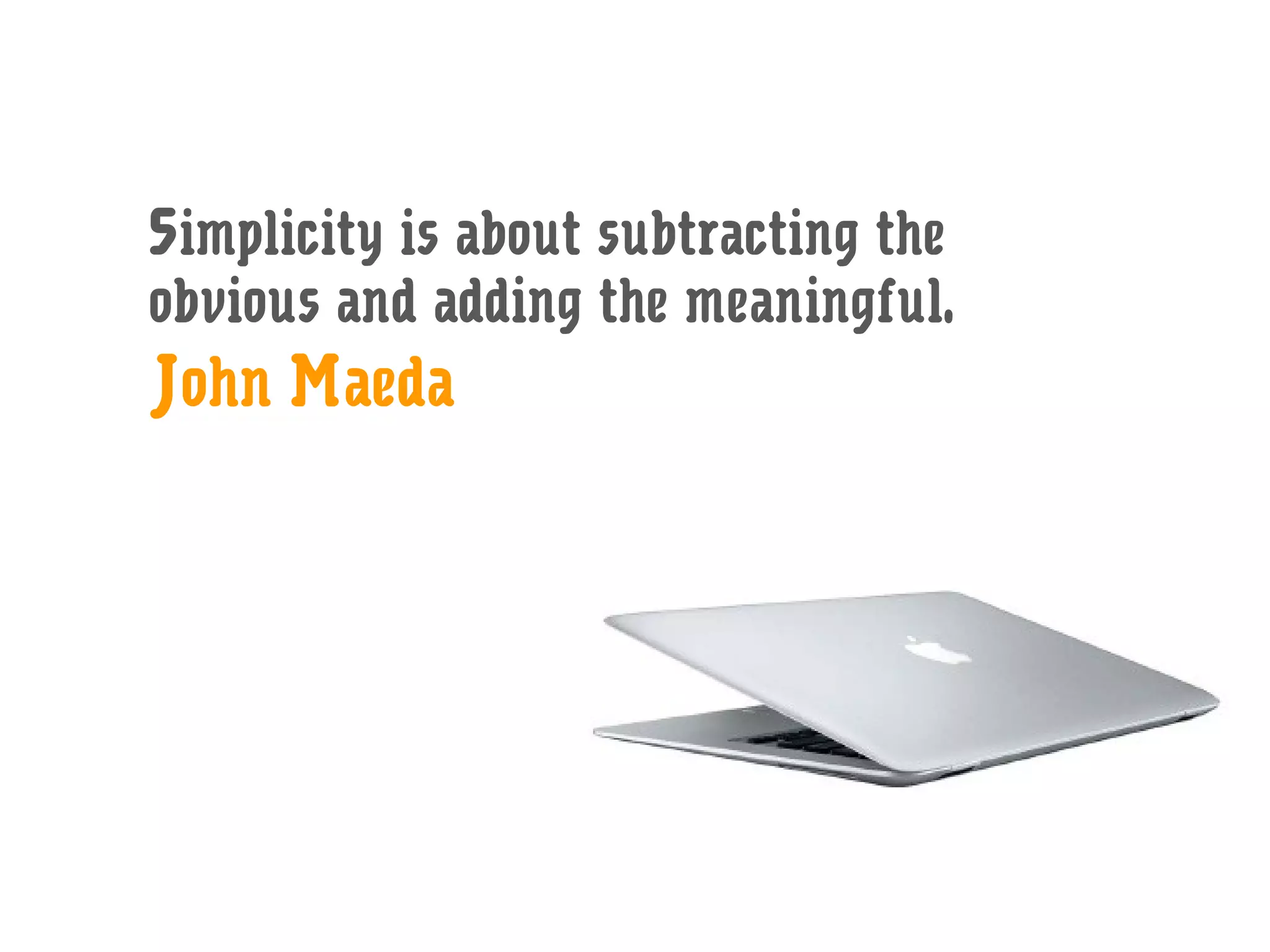 Simplicity & Value Creation | PPT | Technology & Computing