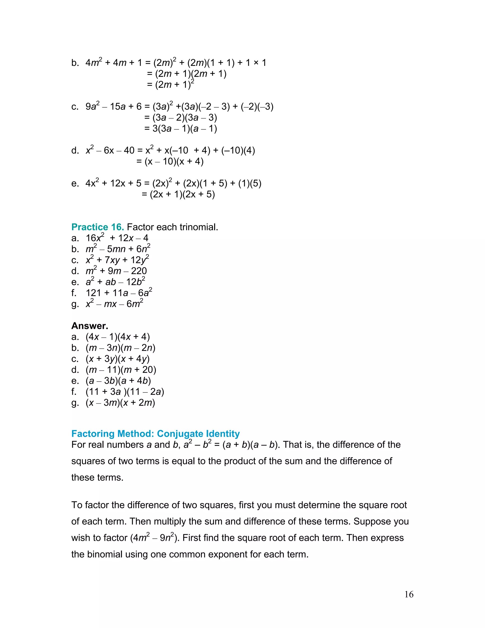 Algebraic Simplification and evaluation | PDF