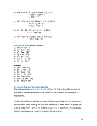 Algebraic Simplification and evaluation | PDF